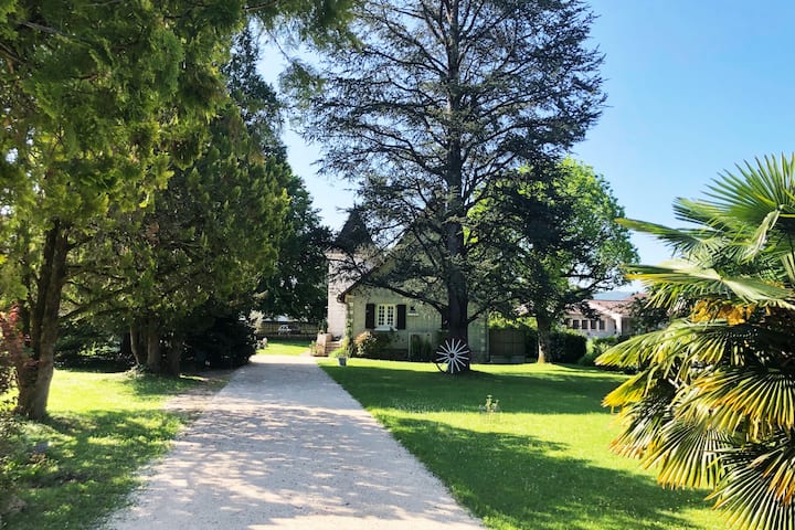 Maison De Caractère Avec Piscine Et Parc Arboré. - Lot