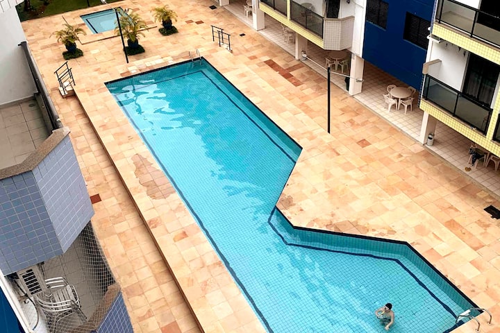 Ubatuba Praia Grande-100m Da Praia Com Piscinas - Ubatuba