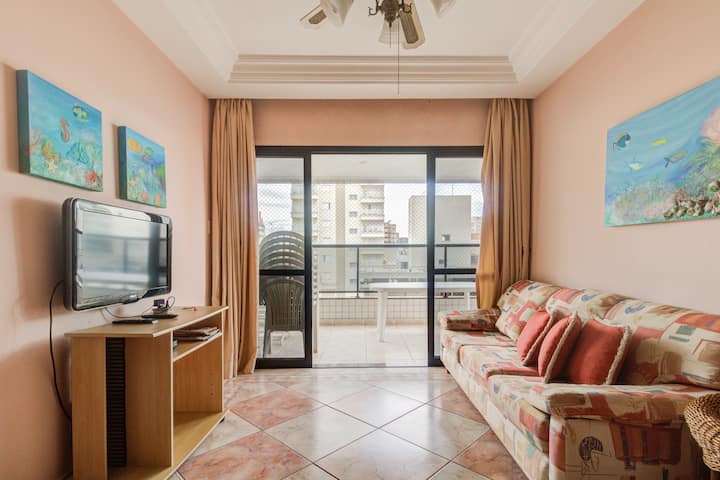 3 Suítes Fibra300mega Perto Da Praia - Guarujá