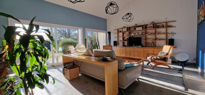 Villa Familiale Calme Avec Piscine Chauffée L'été - Préfailles