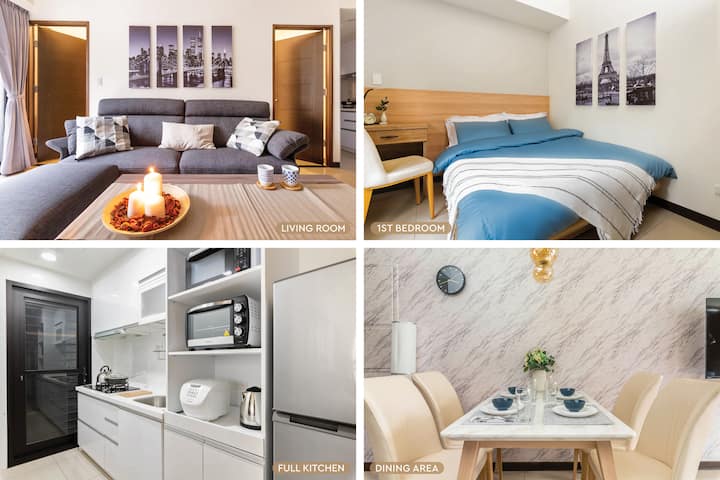 2b1blk, Stylish & Comfortable, 5 Min To Ximen Mrt - 린커우 구