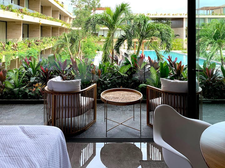 Mistiq Top Studio E203, 2 Pools, 2 Gyms, 100mbps - Tulum