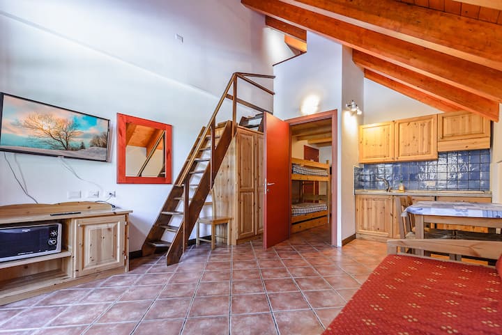 Residence Stalle Lunghe - Bilocale Soppalcato 6 Px - Frabosa Soprana