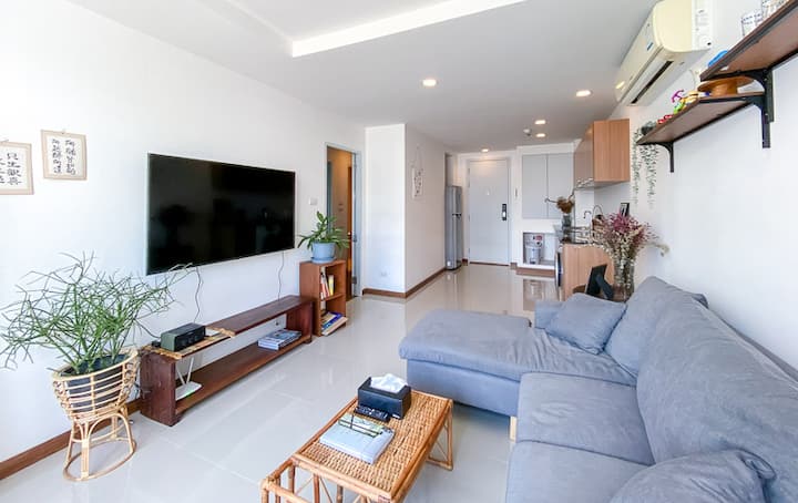 3mins To Nimman One Luxury Condo Bright&cozy Home - 清邁