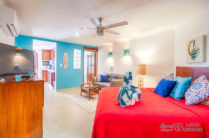 Romantic Studio With Pool & Beach Access - Akumal