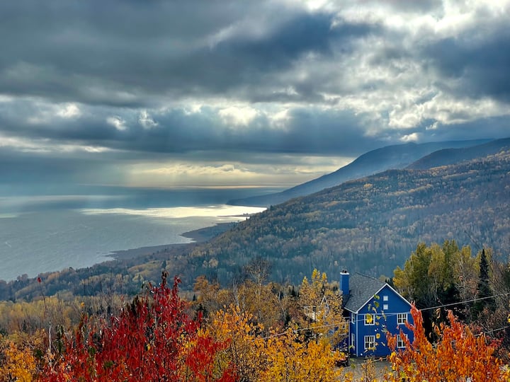 Chalet Le128 Bas (Bbq, Cheminée Et Spa) - Charlevoix