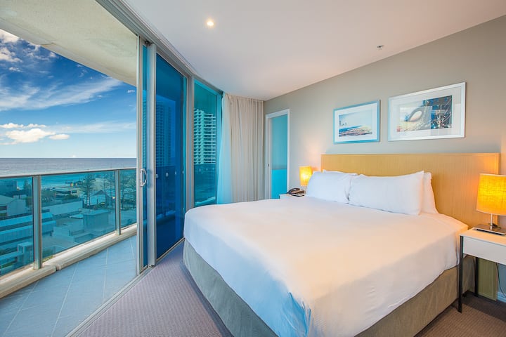 Ocean View A Wow Balcony In Famous H Building海景公寓 - Gold Coast