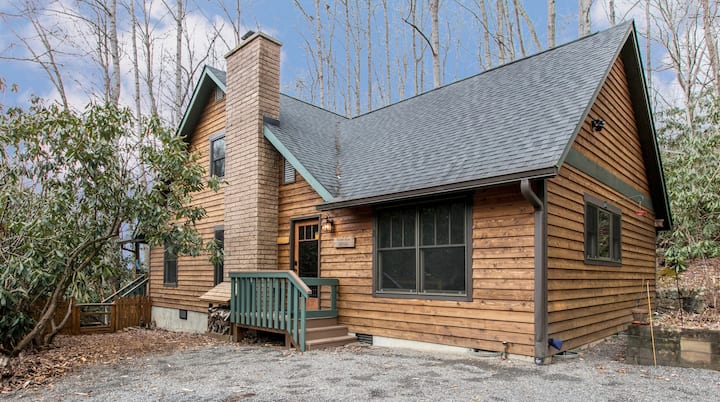 Magical Mountain Cottage With Backyard Stream - Black Mountain, NC