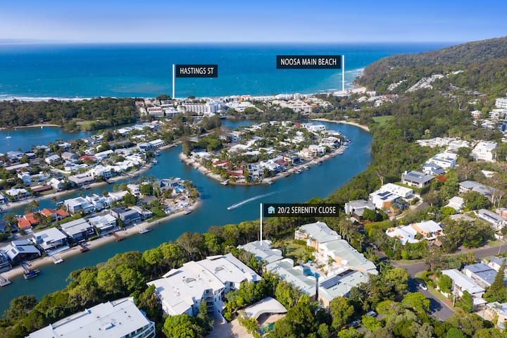 Noosa-serenity Close 3brm, Lux, Walk To Beach. - Noosa Heads