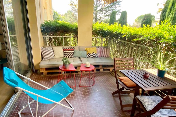 Magnifique T3 Rénové, 15min à Pied Cv, Pkg Privé - Aix-en-Provence