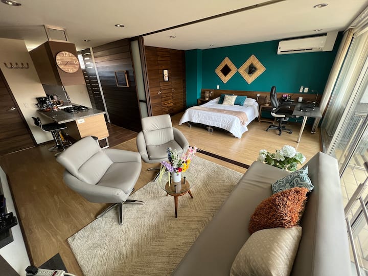 Digital Nomad Studio · Fast Wifi · Ac · Balcony - Itagüí