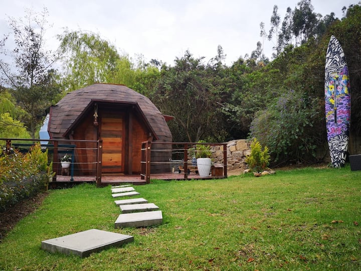 Hermoso Glamping Con Vista A Lago Y Naturaleza - Boyacá
