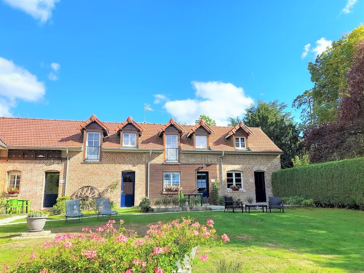 Gîte 3*, 4 Personnes Baie De Somme Dans Un Village - Caours
