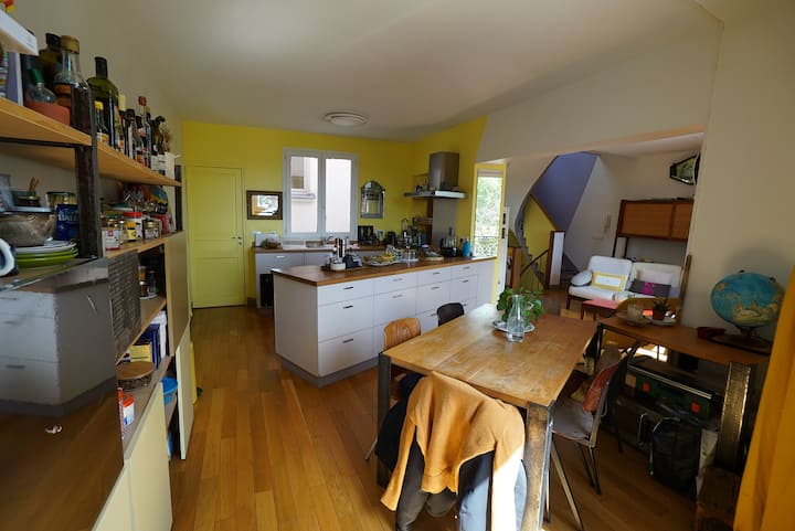 Maison Joyeuse, Vue Tout Paris ! Lieu Magnifique - Saint-Ouen