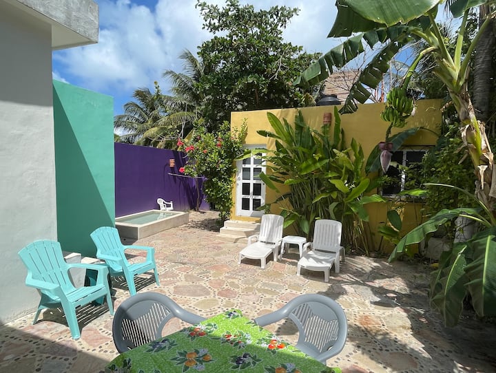 Casa+guesthouse Paloma Azul /Patio+ Pool+treehouse - Isla Mujeres