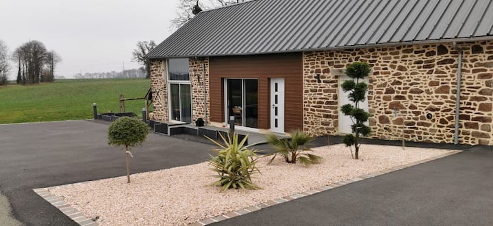 Maison Moderne à Proximité De Fougères Et Vitré - Le Jardin de la Pellerine