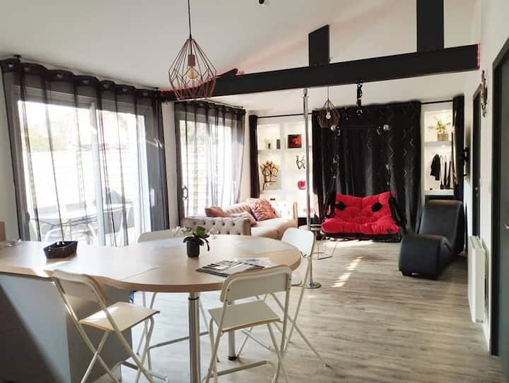 Une Pause En Amoureux?gîte D'amour Cœur à Corps 44 - La Plaine-sur-Mer