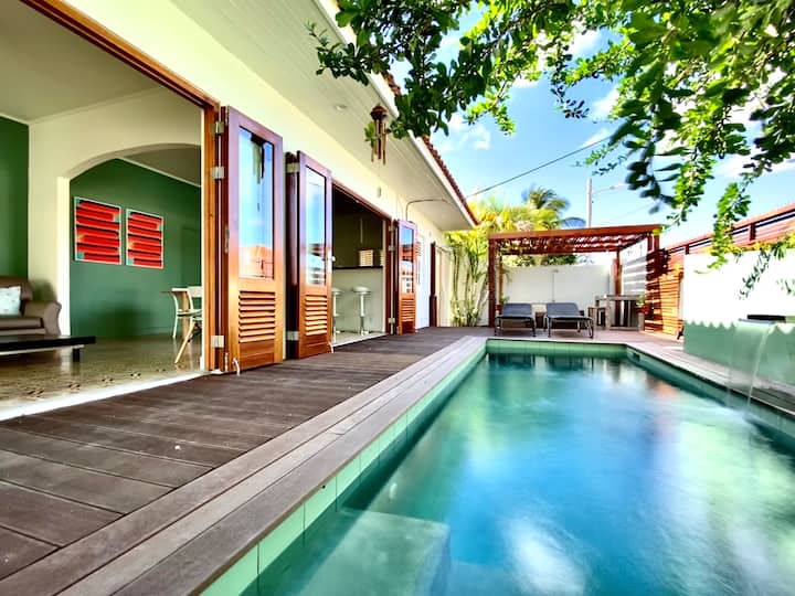 Villa Petit Oasis, Tropical Pool, Seaside. - Curaçao