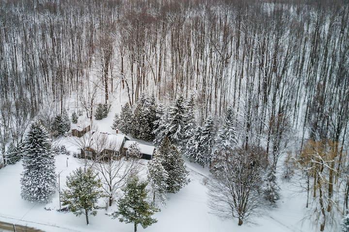Woodski Winter Haven | Cozy Ski Stay + Hot Tub - Thornbury