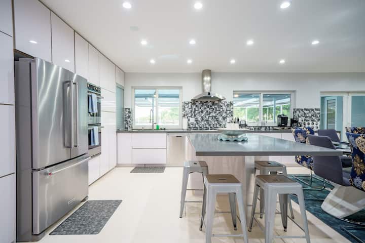 Modern Pool House , 6bd 4ba, Mins To Miami - Fll. - ミラマー, FL