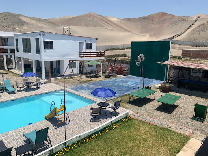 Casa De Campo, Piscina Privada , Cerro Azul Cañete - Quilmaná