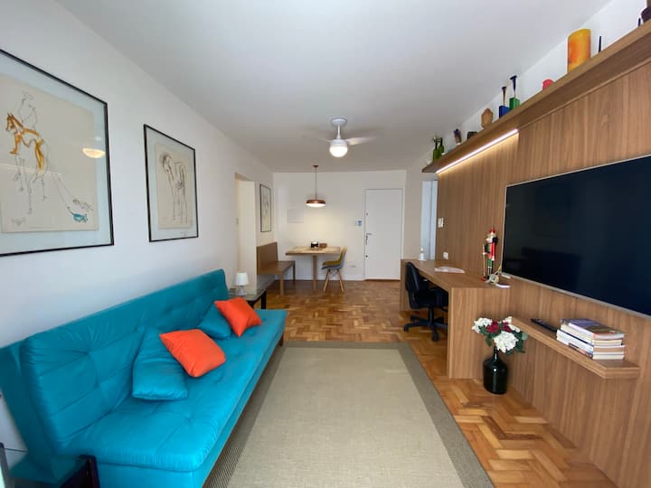 Apartamento Com Cara De Casa, Novo! Garden E Metrô - Santo Amaro
