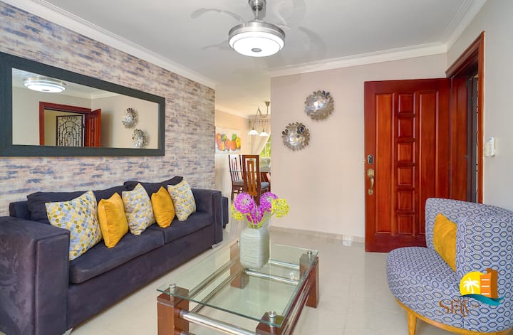 Lebe Im Paradies In Diesem 3-bett-apartment Mit 3 A / C, Wlan Und Kabel! - Dominikanische Republik