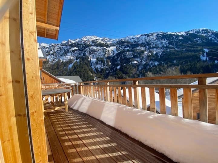 Chalet 5 Chambres 10 Couchages + Sauna à Vaujany - L'Alpe d'Huez