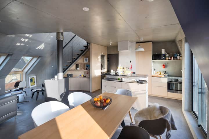 Duplex Avec Roof Top à 5min  M.robespierre Ligne 9 - Montreuil