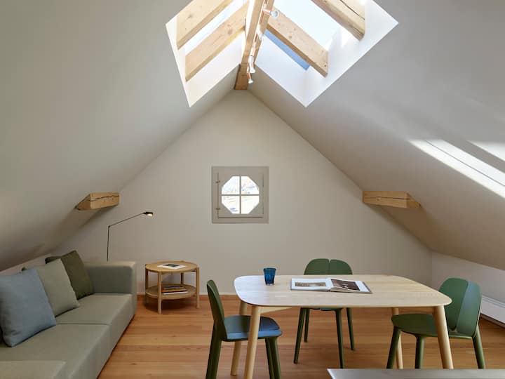 Luxury Loft In Attic Of Villa Marguerita - Zuoz