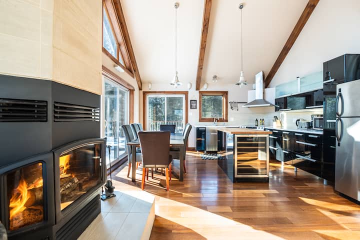 ★ Private Hilltop Spa & Sauna Tremblant Chalet ★ - Mont-Tremblant
