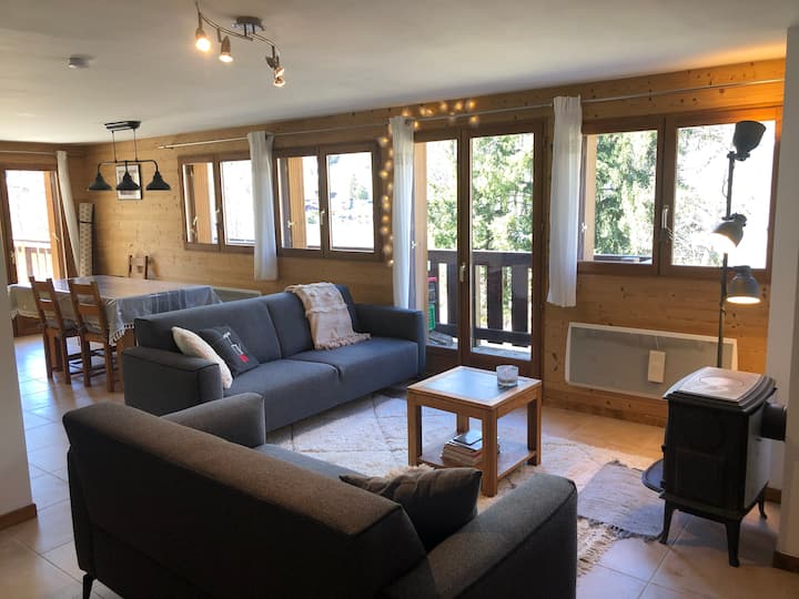 Nid Du Mont Joly- Lumineux Spacieux Centre Village - Les Contamines-Montjoie