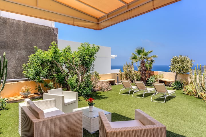 Luxury Apartament , Sea Views Private Garden - Gran Canaria