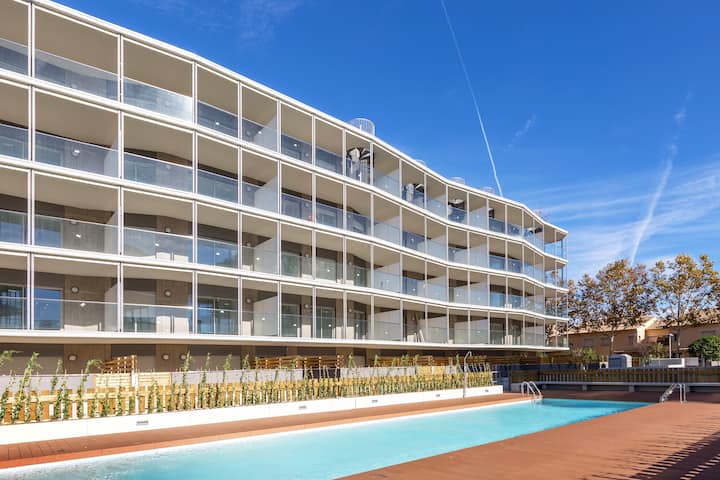 Apartamento De 2 Suites Con Solarium Y Piscina - Calonge
