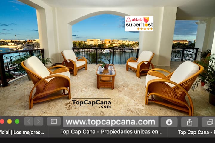 Marina Punta Cana Capcana Penthouse Esquina Unico - Punta Cana