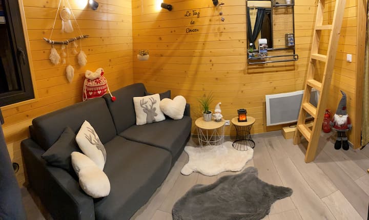 Tiny House Jacuzzi Dans Le Jura, Lacs - Champagnole