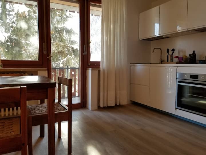 Studio Accogliente, Pieno Di Sole - Courmayeur