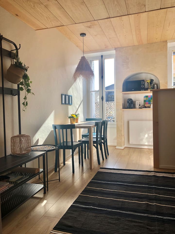 Bordeaux : T1 Duplex Agréable Lumineux à St-michel - Cénac