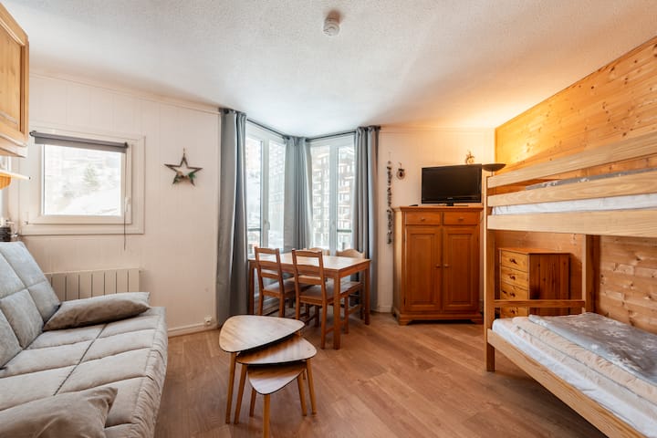 Studio 4 Personnes Classé 2 éToiles à Avoriaz - Montriond