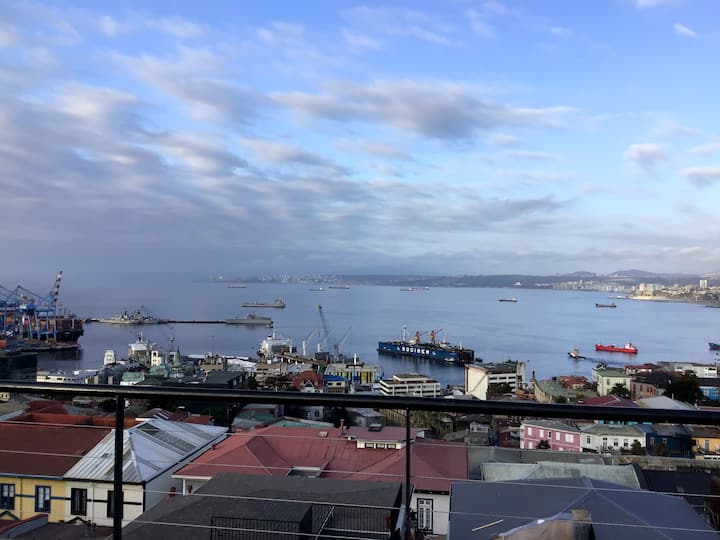 Loft Acogedor, En Mejor Sector De Cerro Alegre - Valparaíso