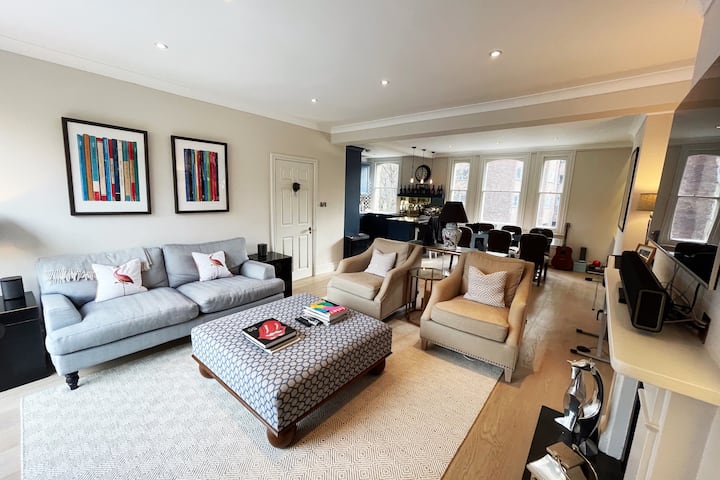 Stunning 2 Bed 2 Bath Flat By Park - 切爾西