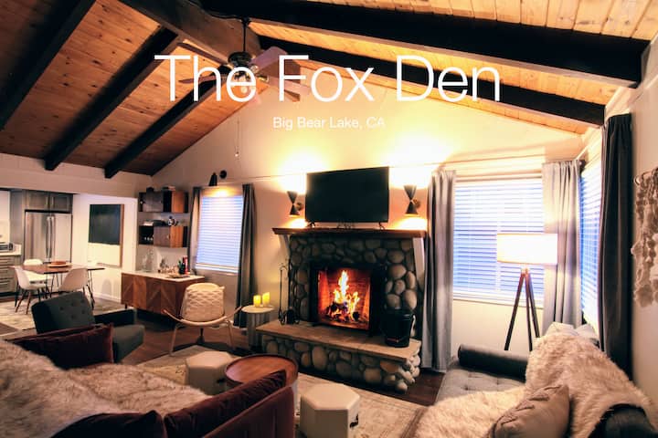 The Fox Den, Hot Tub, Close To All, Dog Friendly - Big Bear, CA