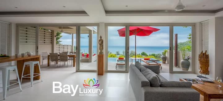 Luxury  Asian Flair Villa- Pool, Sunset, Openspace - Ko Pha Ngan