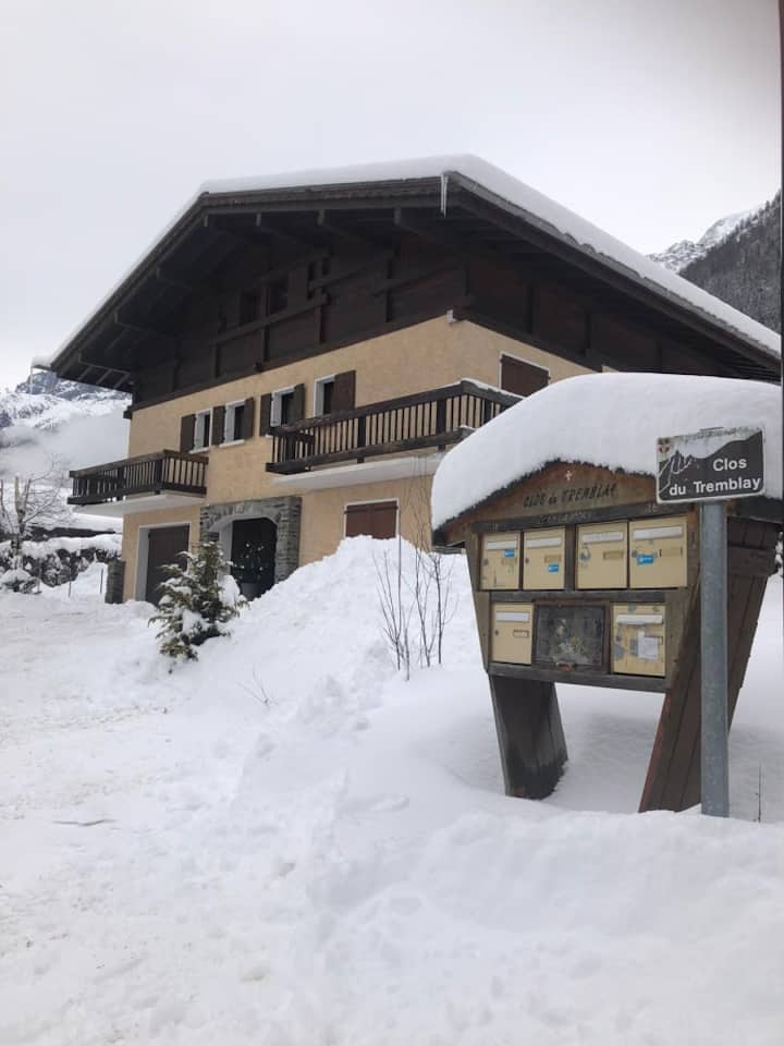 Mont Lachat: Appartement De Charme Et Cosy - 80m2 - Les Houches