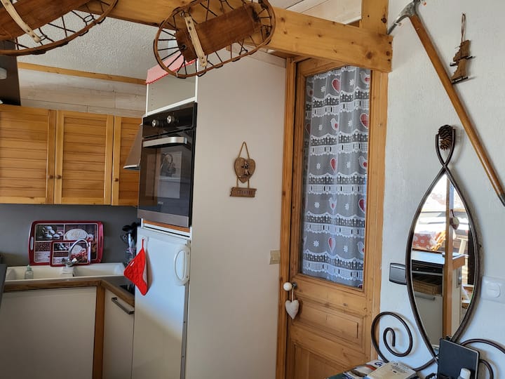 Maxi Studio De 33 M2 Avec Vue Montagne Plein Sud - Orcières