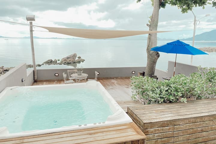 Casa 6 Quartos - Pé Na Areia Com Hidro - Palhoça
