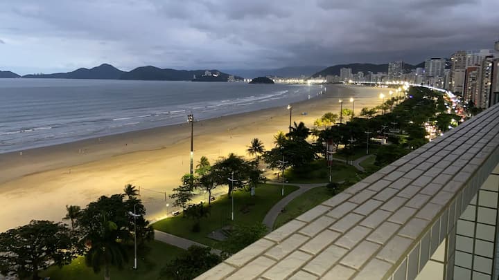 Fantástico Apartamento Frente Ao Mar - Santos