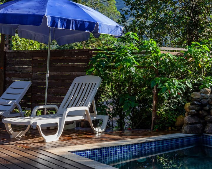 Casa Da Pedra Maresias - Piscina Aquecida, Lareira - São Sebastião