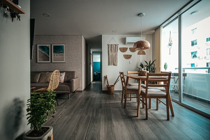 Encantador Apartamento 3 Hab, Con Psicina Y A/c - Córdoba