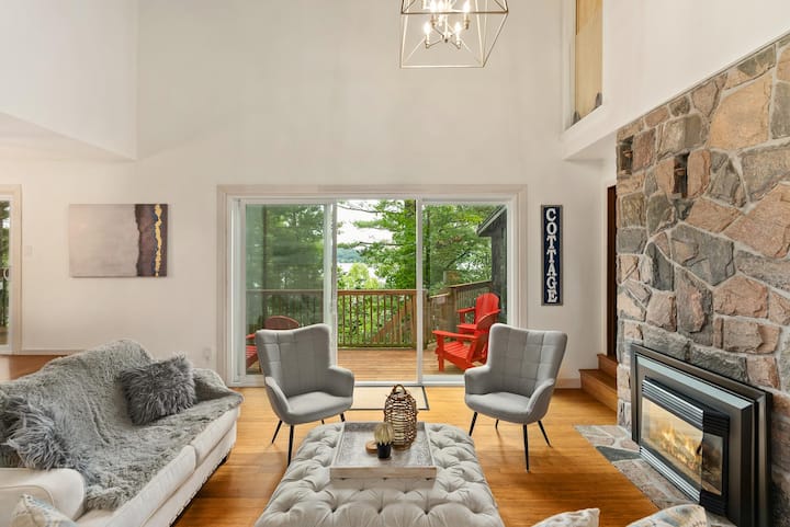 Stunning Muskoka Lakehouse Minutes To Huntsville - Huntsville